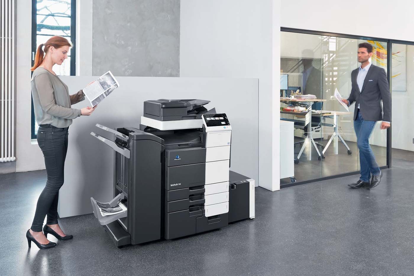 Choisir Konica Minolta pour son entreprise - Séquence Impression